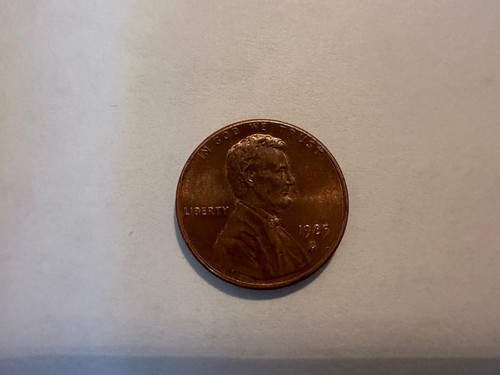 1985 D Lincoln Error Penny / Small 8 | eBay