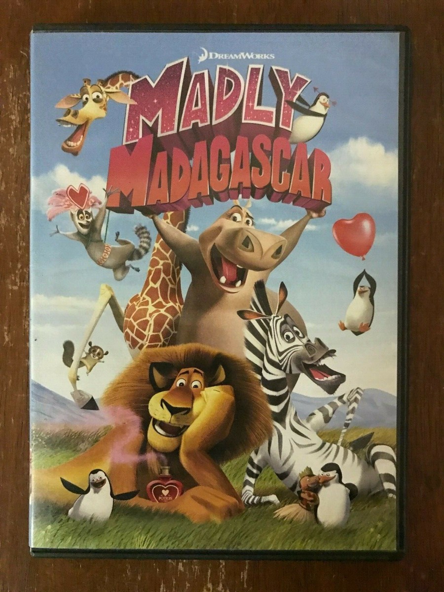 Clúdach Dvd Madly Madagascar Amazon.com: Madly Madagascar [DVD]