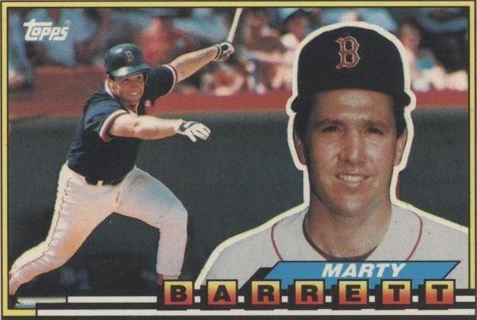 1989 Topps Big - Marty Barrett #278 for sale online | eBay