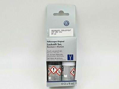 Audi LST0P2 C9X Deep Black Pearl Effect Touch Up Brush Kit | eBay