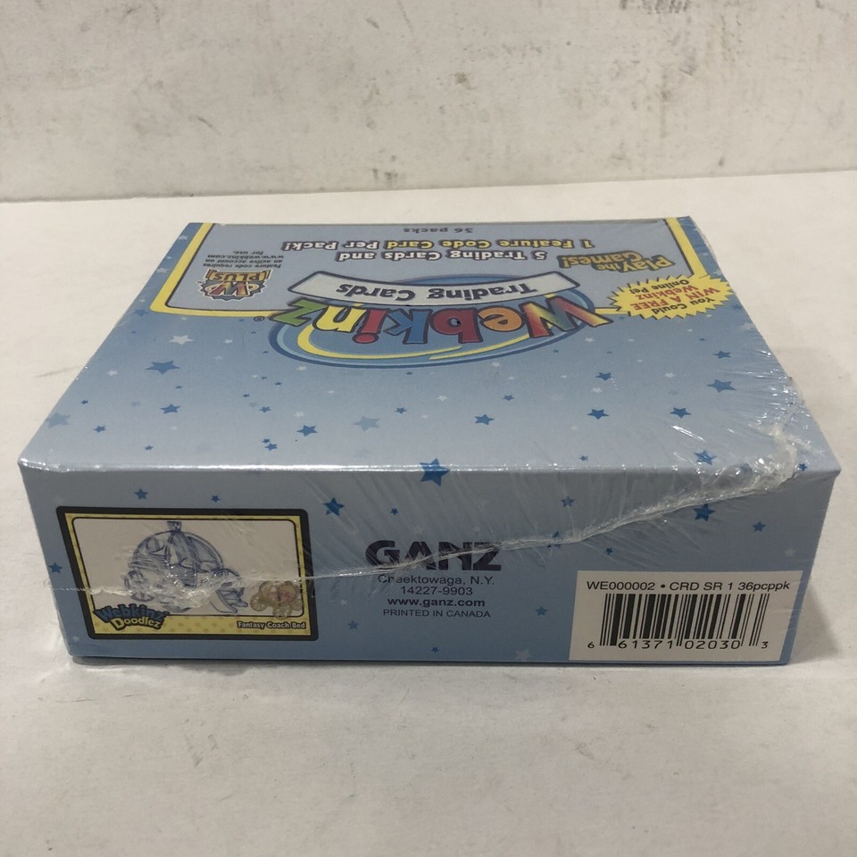 Webkinz Trading Card Game TCG Booster Box (36 Packs) New Sealed | eBay