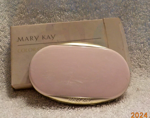 Mary Kay Color Compact Pink Gold Vintage 5455 3.5" New | eBay