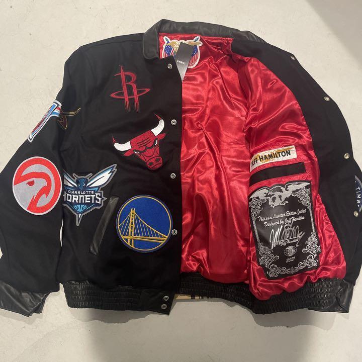 Nba Jeff Hamilton All Team Logo Stadium Jacket 3Xl - Gem
