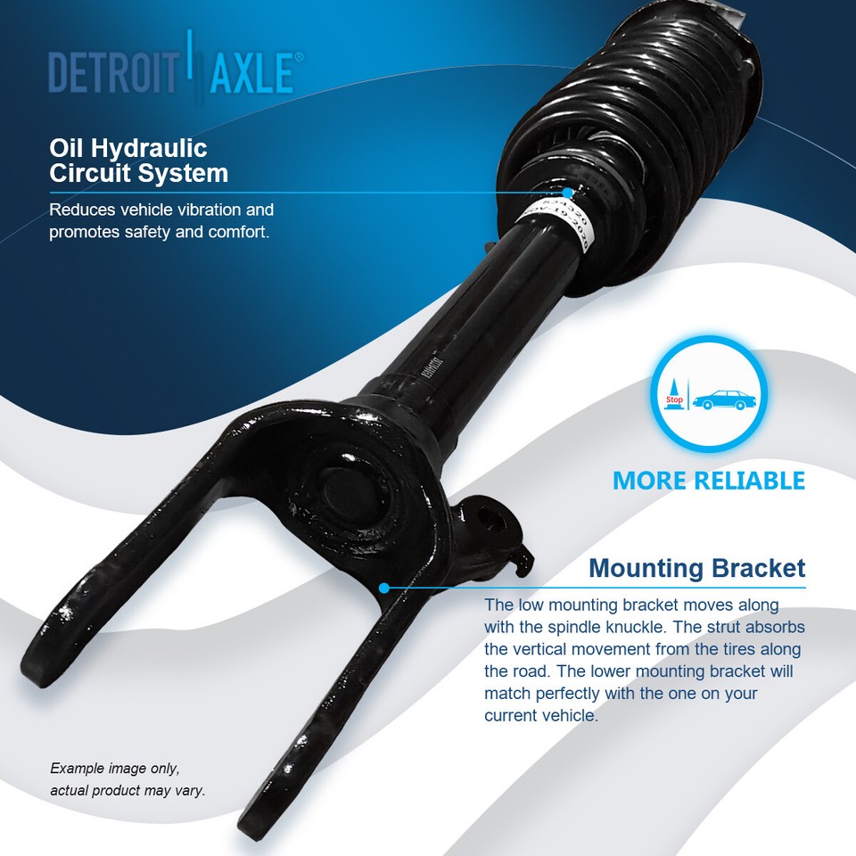 Front Strut w/ Coil Spring for Mercedes Benz GL320 GL350 GL450 ML320 ...