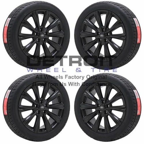 18" FORD ESCAPE GLOSS BLACK WHEELS RIMS & TIRES OEM 2013-2019 10110 | eBay