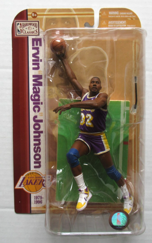 MCFARLANE NBA LEGENDS SERIES 5 LAKERS HOF MAGIC JOHNSON BASKETBALL ...
