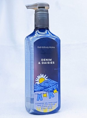 1 Bath & Body Works DENIM DAISIES Cleansing Gel Hand Soap 8.0 oz | eBay
