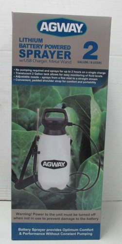 Agway 2 Gallon Lithium Battery Powered Sprayer | eBay