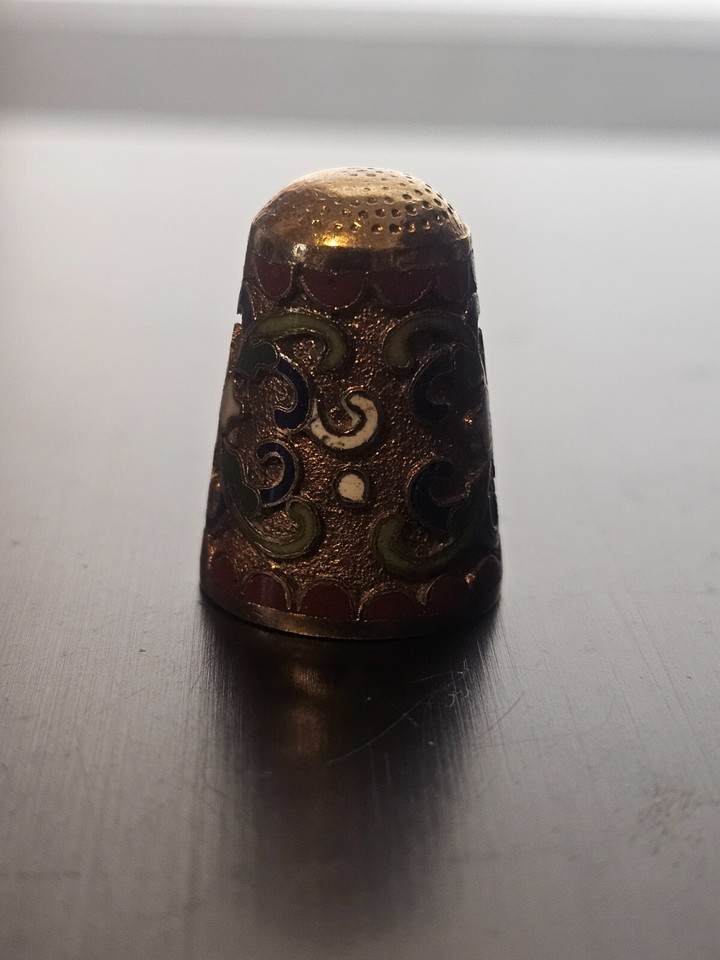 9 Different Types of Materials Collectible Flower Thimbles | eBay