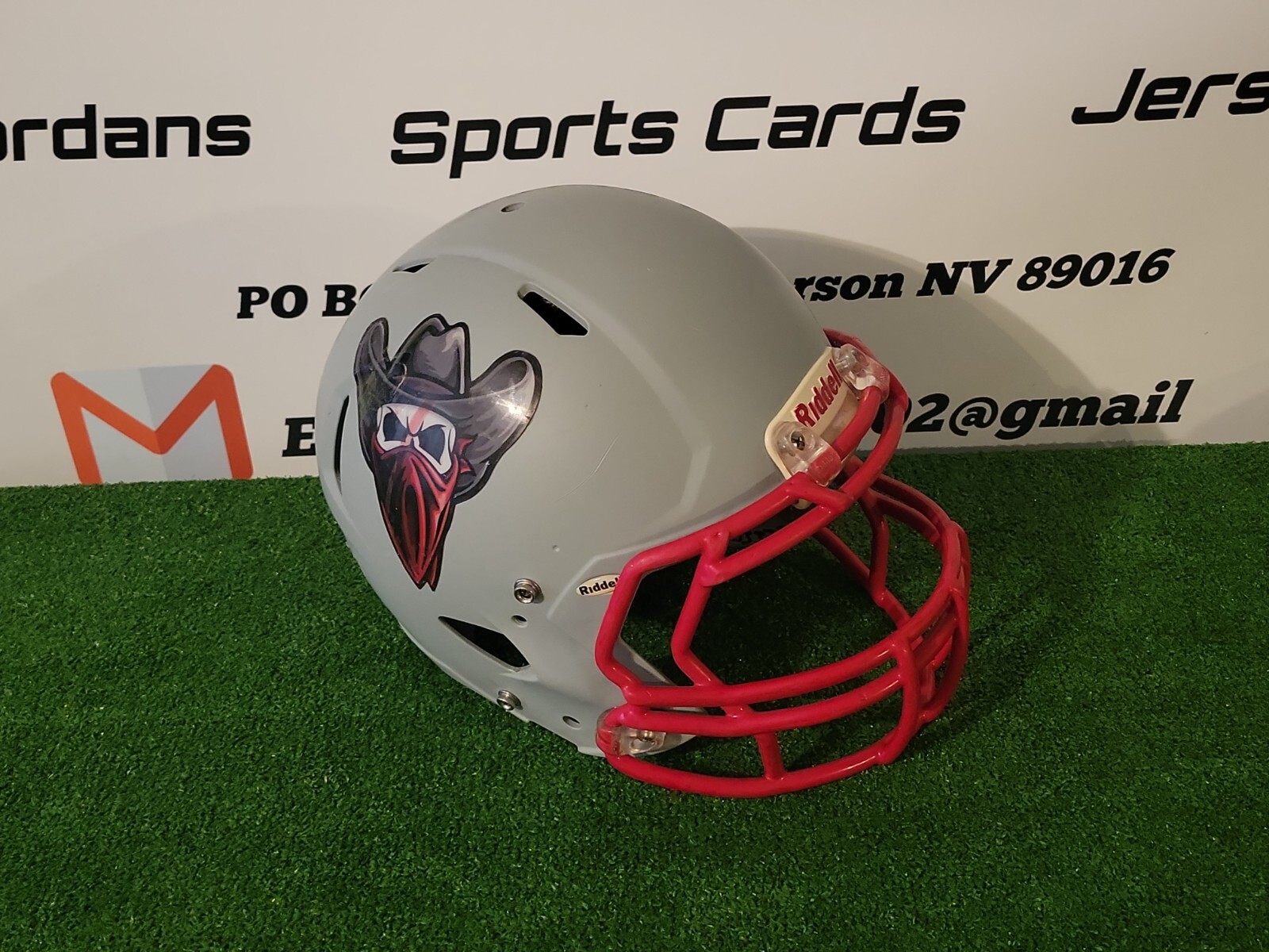 Las Vegas Outlaws 2015 AFL/XFL Riddell Alternate Logo Football Helmet ...