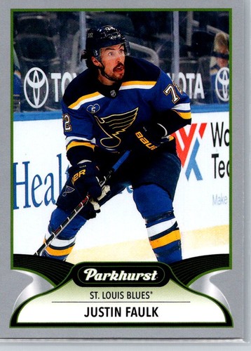 2021 Parkhurst #203 Justin Faulk Near mint or better | eBay