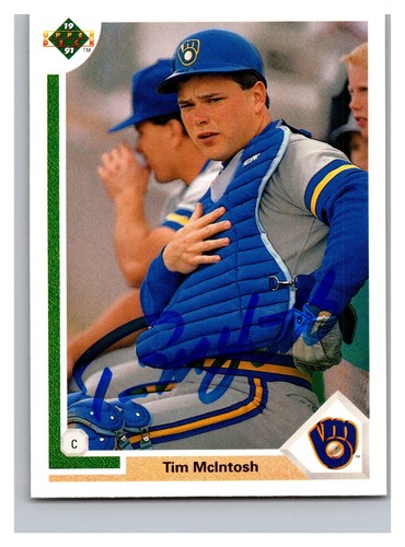 1991 Upper Deck - #547 Tim McIntosh Signed Auto Autograph | eBay