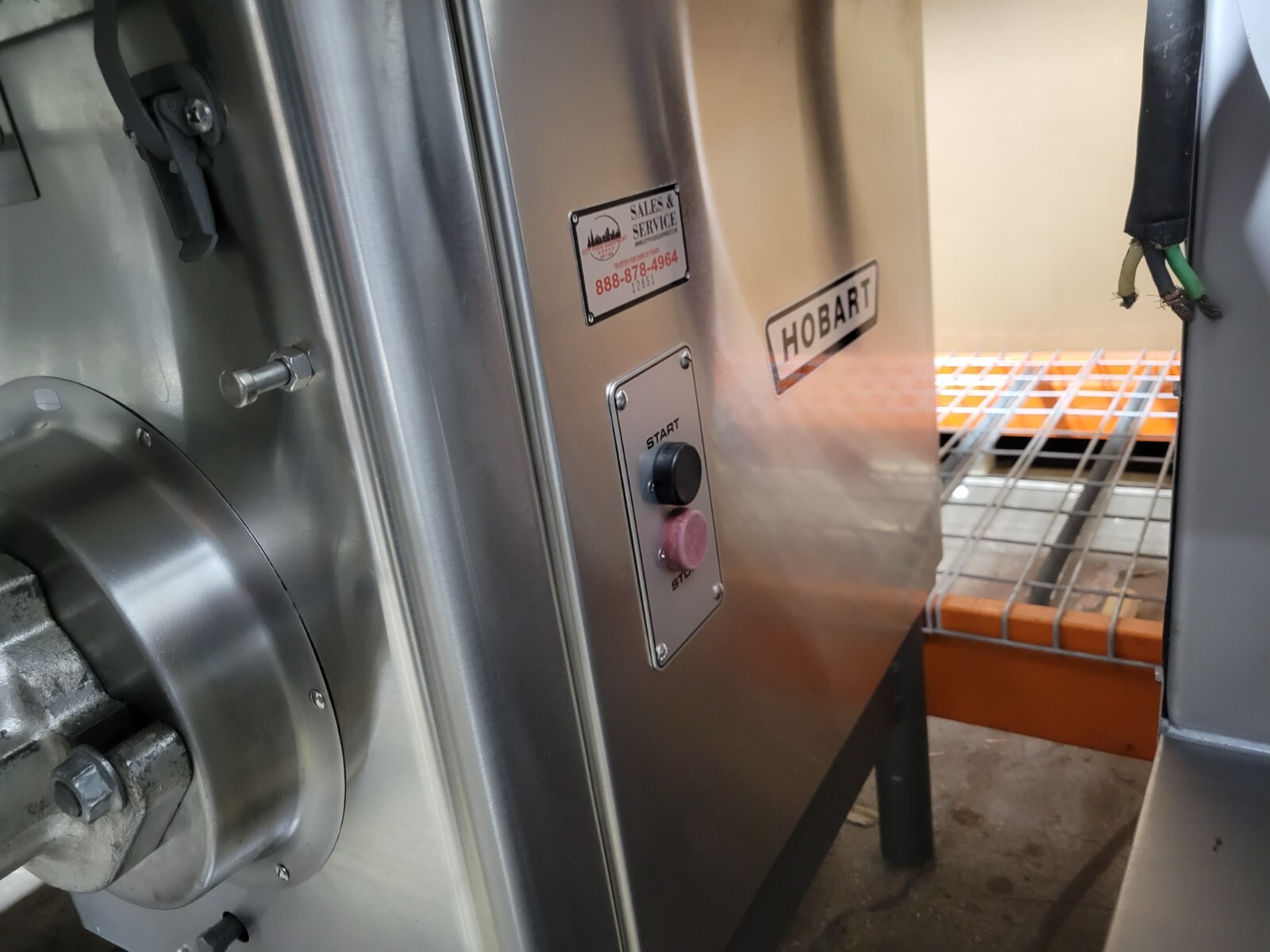 HOBART 4146 MEAT GRINDER 200 Volt 5 HP, 3 PHASE, FULLY REFURBISHED | eBay