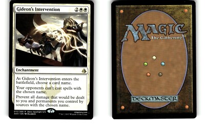 MTG Amonkhet Gideon's Intervention AKH 015/269 R | eBay