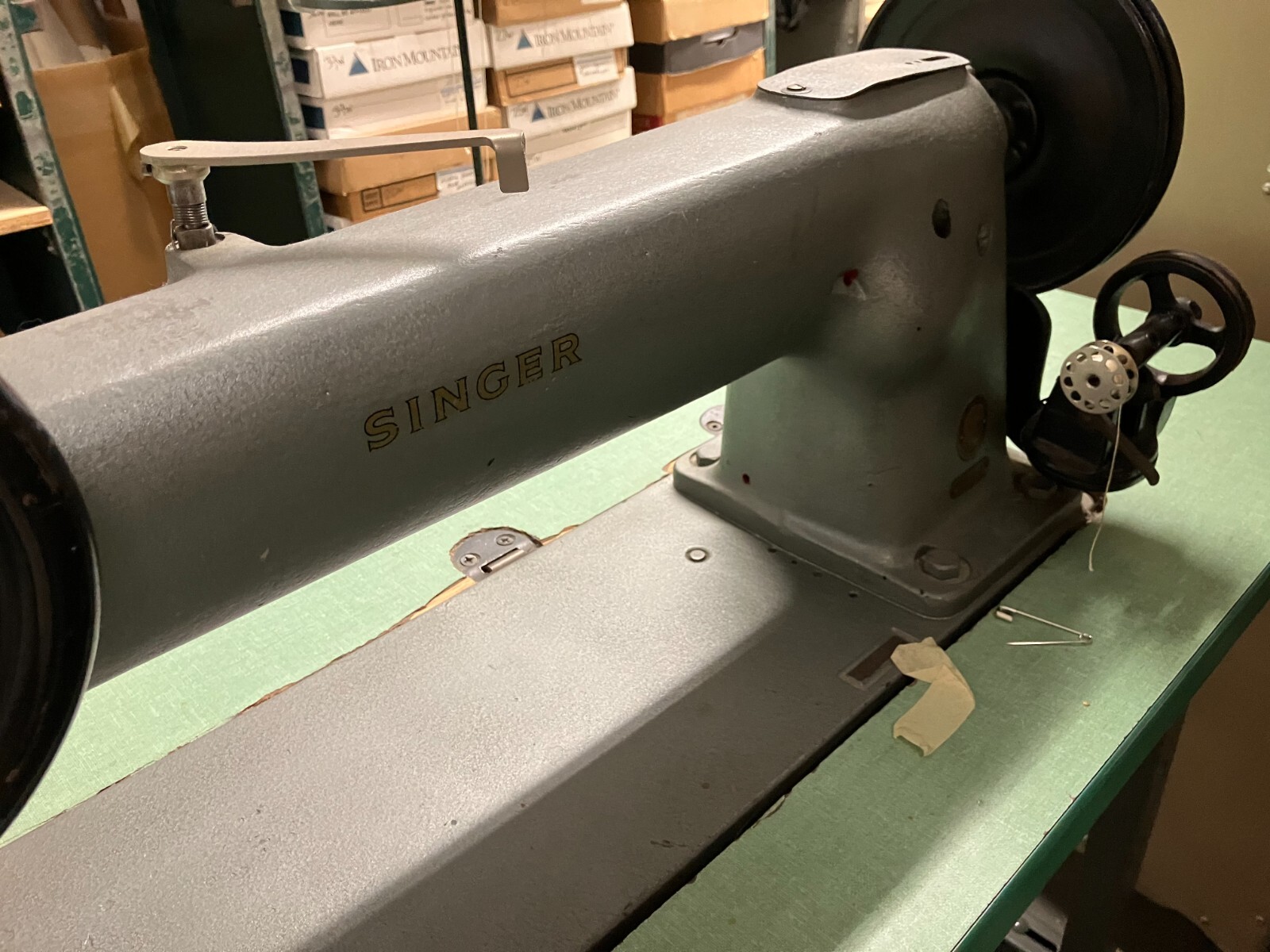 Singer 144w305 Long Arm Walking Foot Sewing Machine | eBay