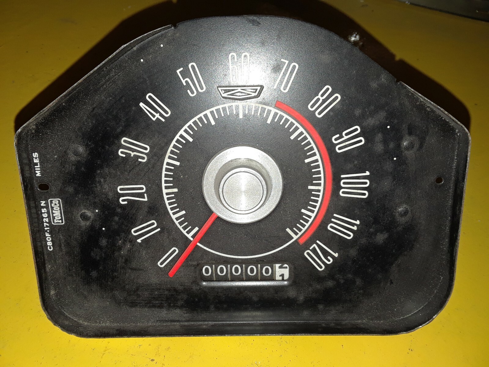 Ford 68 FAIRLANE Torino SPEEDOMETER ODOMETER C80F-17265-N - VERY RARE ...