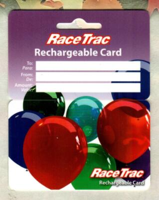 RACE TRAC Balloons 2008 Gift Card ( $0 ) | eBay