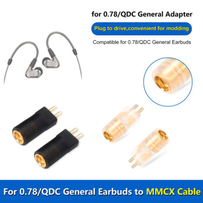 Headphone Cable Adapter MMCX Female to 0.78mm QDC for NF2u KZ ZSN Pro ...