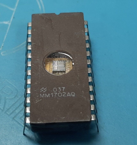 MM1702AQ National OTP ROM, 256X8, MOS, CDIP24 IC | eBay