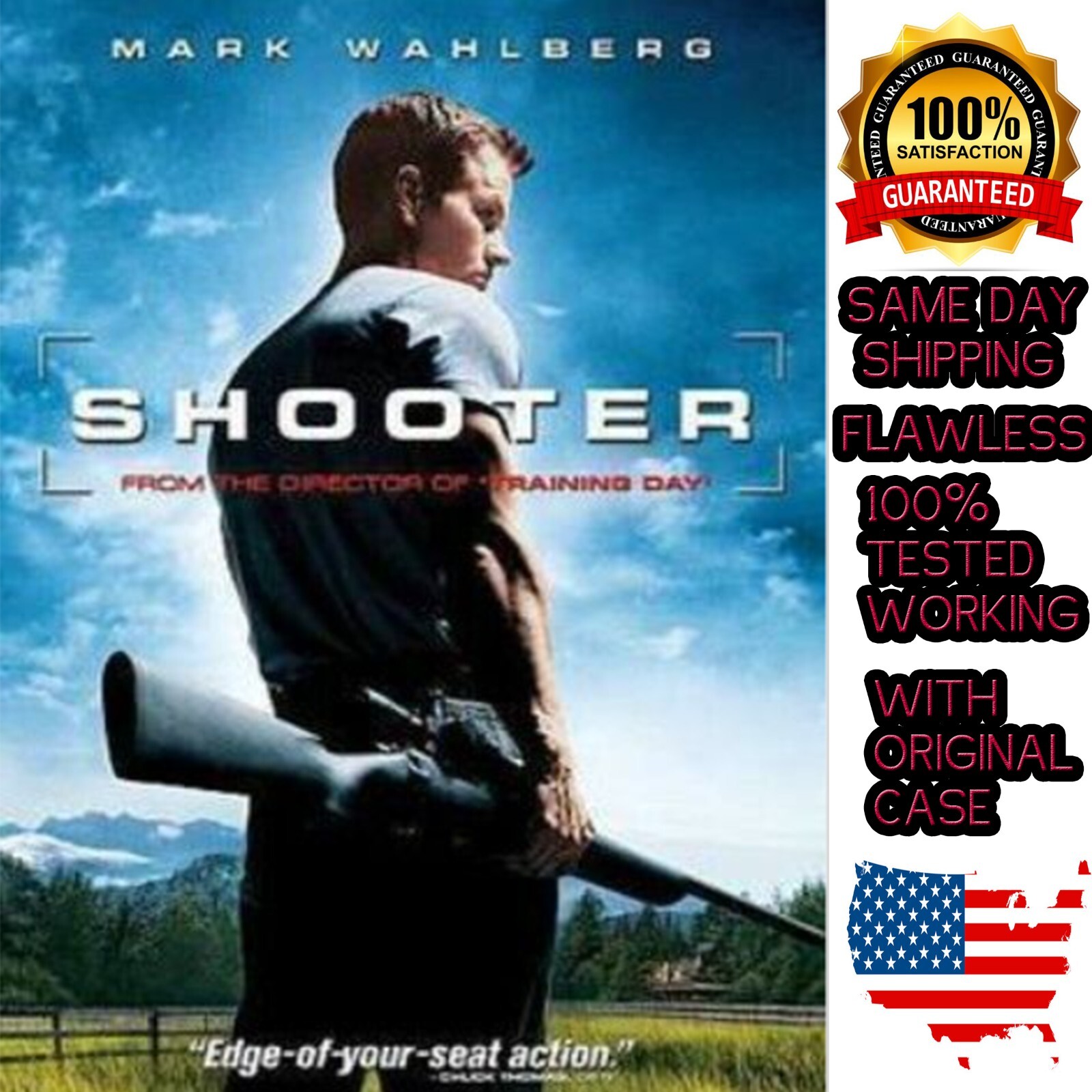 Shooter DVD (2007) - Flawless Condition - Complete with Case - Same Day ...