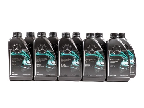 10 liter original Mercedes Benz AMG engine oil SAE 0W40 229.5 ...