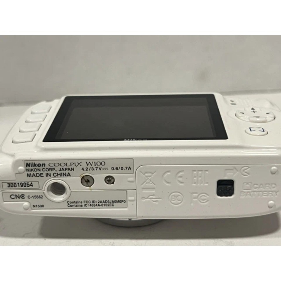 Nikon Coolpix W100 13.2 MP shockproof 3x optical zoom WiFi digital ...