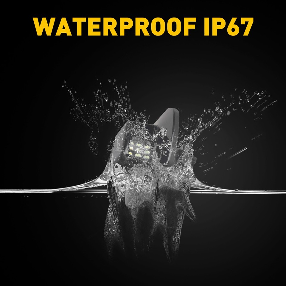 Black FULL License LED Light White Plate Lamp C/K for 88-00 GMC 1500 ...