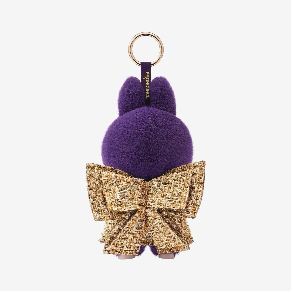 La Bubu Monster Purple Pronounce Plush Doll Toy Keychain | eBay