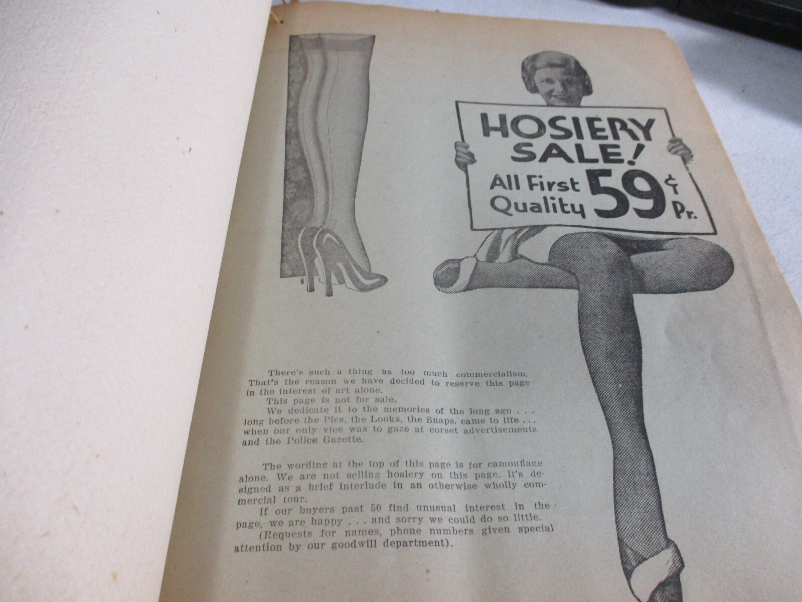 1943 REARS AND ROBUST MAIL ORDER Joke CATALOGUE Adolph Hitler jokes ...