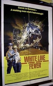 WHITE LINE FEVER ORIGINAL FOLDED 27x41 MINT MOVIE POSTER 1975 JAN ...