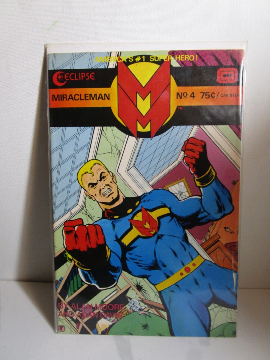 MiracleMan #4 Eclipse Comics 1985 Alan Moore & Alan Davis- | eBay