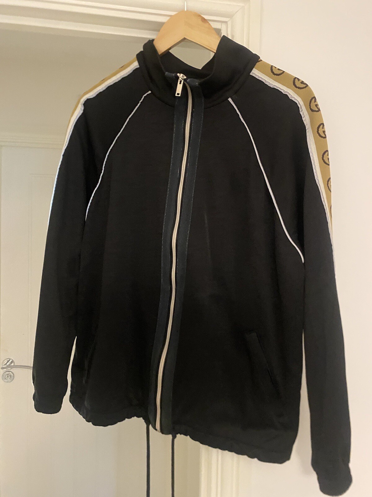 (RARE) Gucci GG Tapes Monogram Technical Track Jacket | eBay