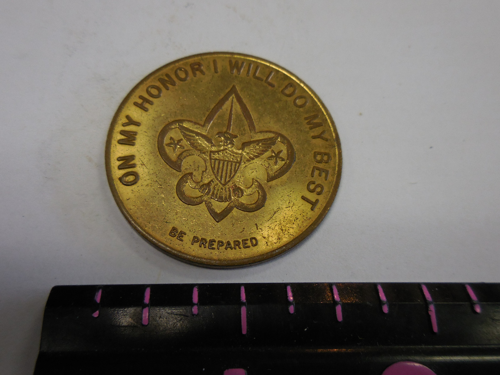 Boy Scouts of America Pocket Token BSA Be Prepared On My Honor I Will ...