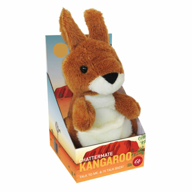 Chattermate Talking Kangaroo: Copies Everything You Say - Brown for ...