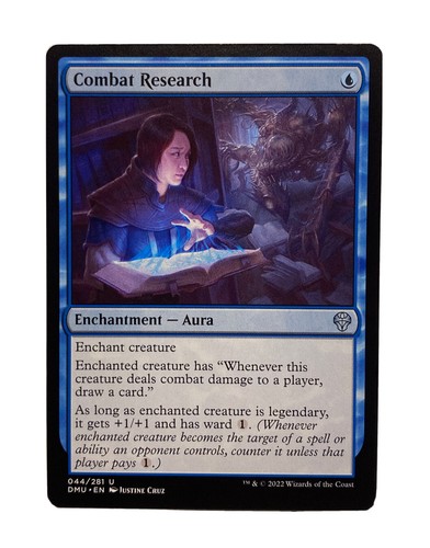 COMBAT RESEARCH DMU MTG BLUE ENCHANTMENT UNCOMMON NM | eBay
