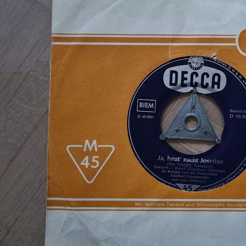 7" Single Jo Roland - Ja, heut' nacht Josefine Vinyl Germany/ CV ...