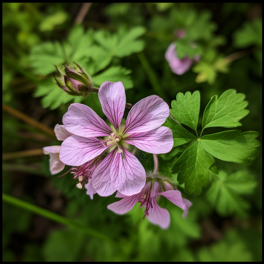 Wild Cranesbill Geranium