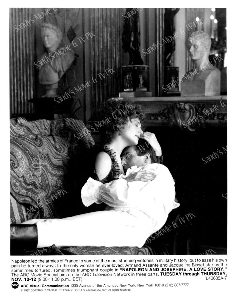 ARMAND ASSANTE, JACQUELINE BISSET Great ORIGINAL TV Photo NAPOLEON ...