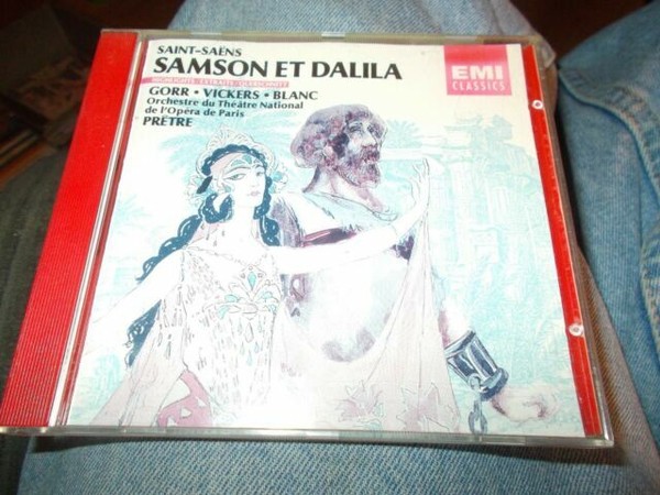 Saint-Saëns: Samson et Dalila Highlights / Vickers, Gorr by Jon Vickers ...