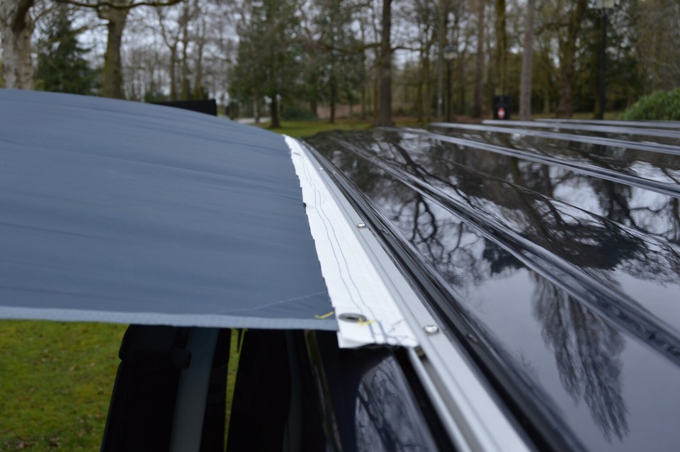 Campervan Caravan Awning sun canopy set by WILD EARTH 2.4m x 3m DARK ...