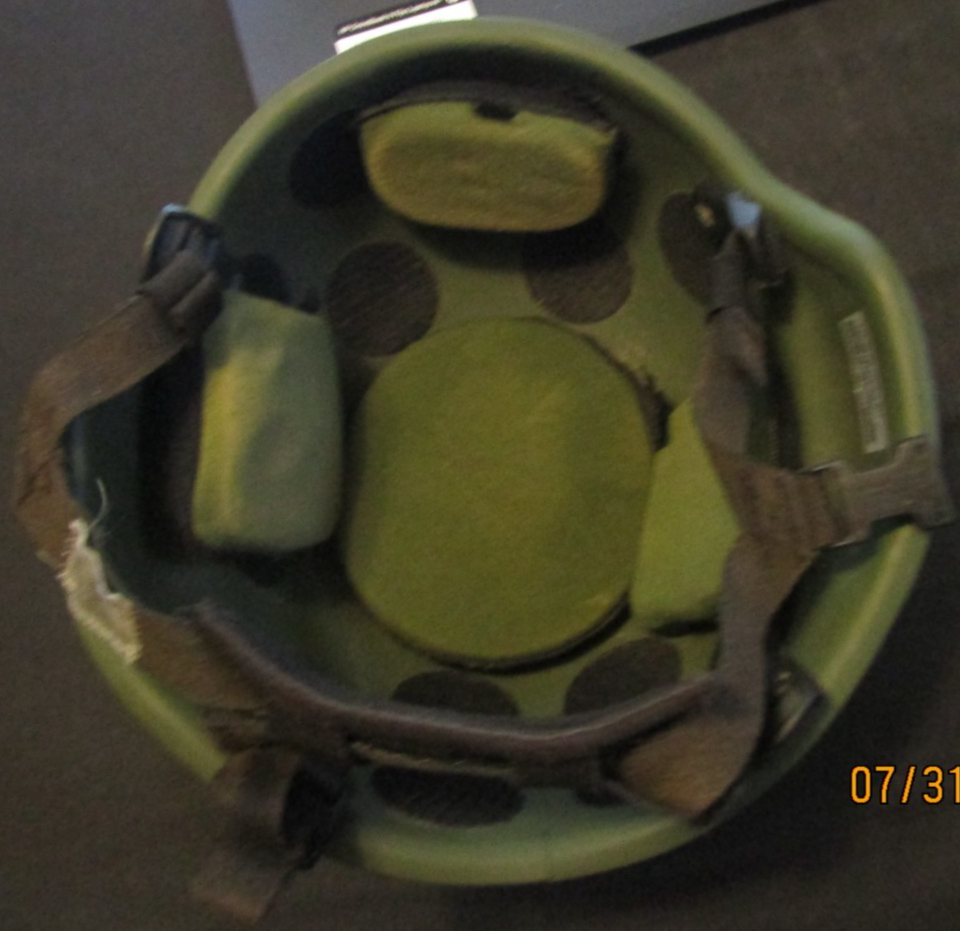 MSA Combat Helmet (Size Large) NSN 8470-01-506-6375 with Chin Strap | eBay