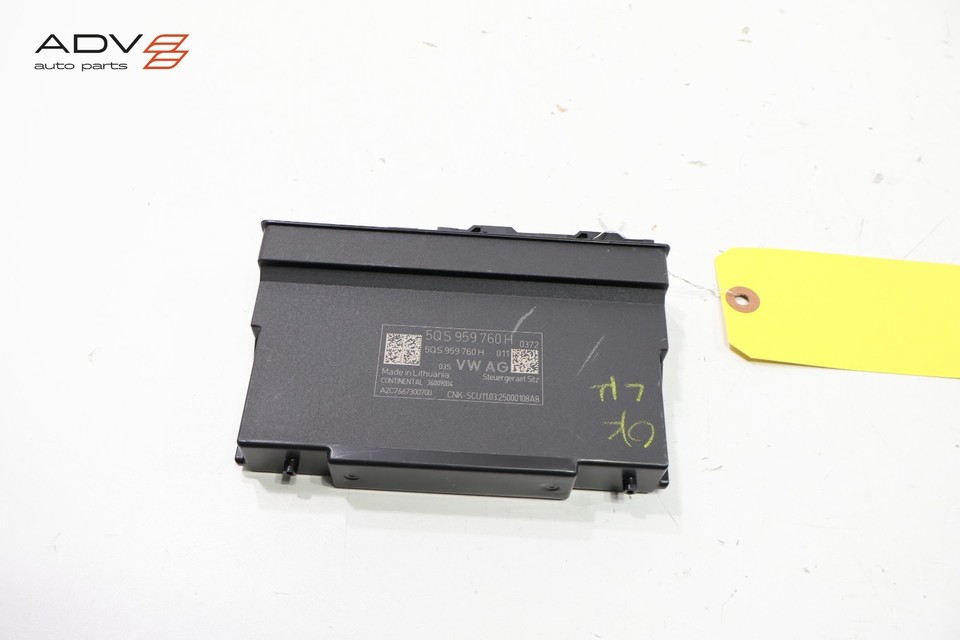 2025 VOLKSWAGEN TIGUAN FRONT LEFT DRIVER SEAT MEMORY CONTROL MODULE ...