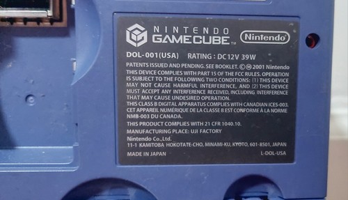 Nintendo GameCube Console Purple DOL-001 *UNTESTED* | eBay