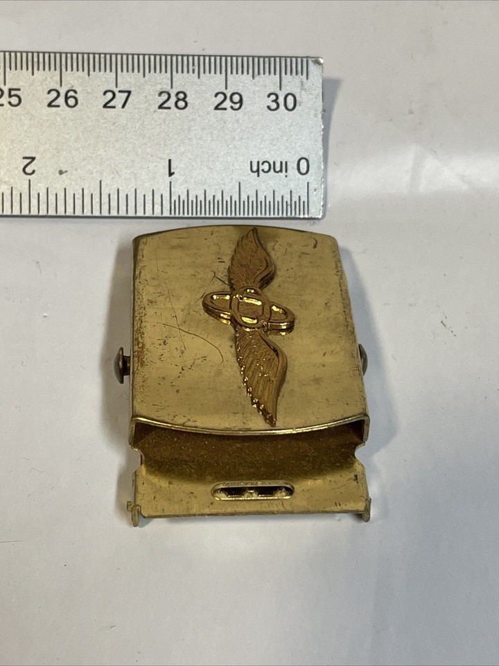 USN Aviation Brass Belt Buckle US Navy Military Pants Domar Dress ...