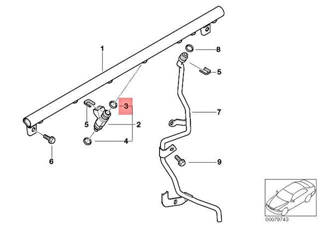 BMW 13641437476 Genuine OEM Injector O-ring for sale online | eBay