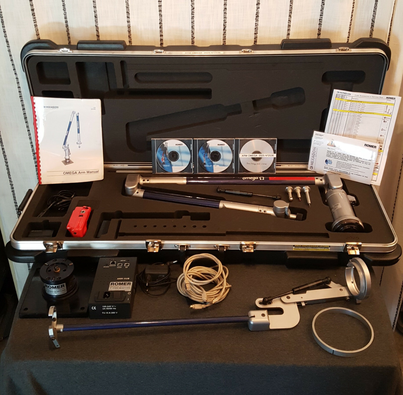 HEXAGON Metrology ROMER ARM OMEGA 2025 + Computer no faro arm | eBay