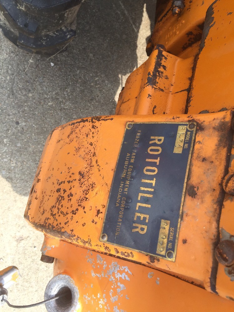 Pair Of 2 Vintage Frazer Rototillers Rototiller Roto Tiller | eBay