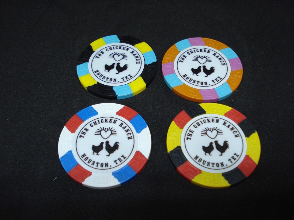Chicken Ranch Houston TX Brothel Collectors Poker Chip Cathouse Whore ...