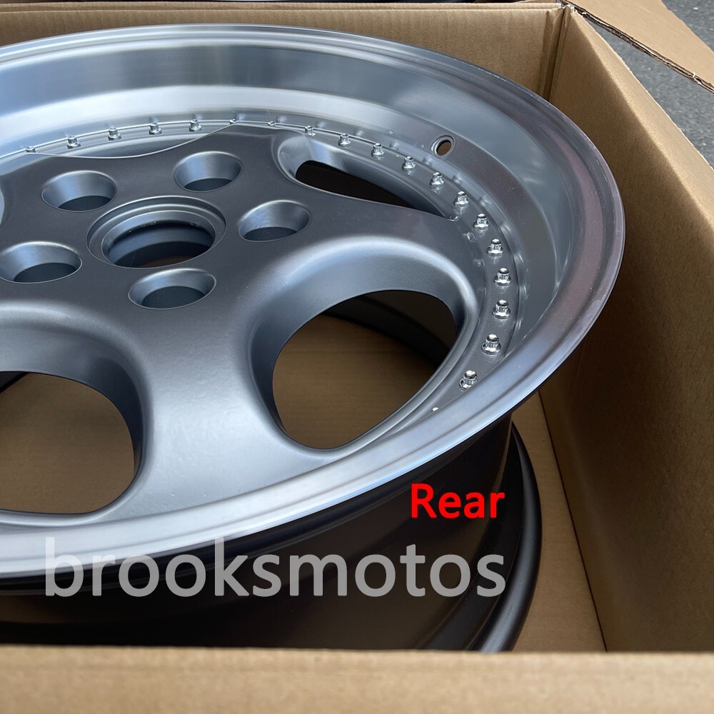 19" CLASSIC WIDE GRAY STYLE WHEELS RIMS FIT FOR PORSCHE 996 997 911 ...