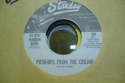 Starday 45 Warren Robb - Push-Ups From The Ceiling / Temporarily Mine ...